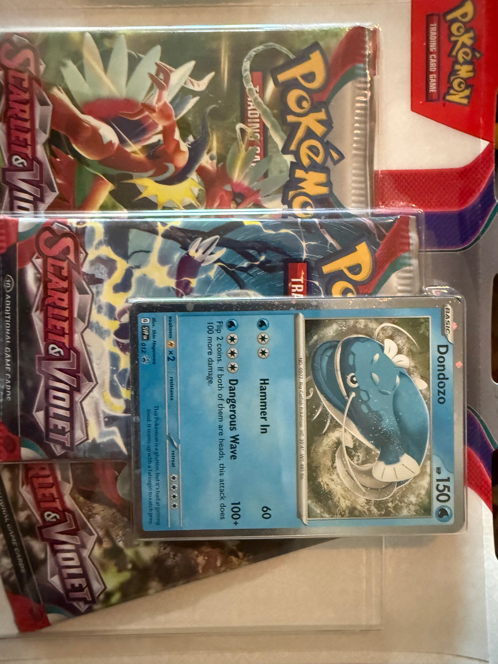 Scarlet and Violet Base 3-Pack Blister (style may vary) – Card ...